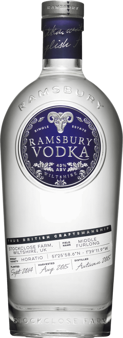 Ramsbury Vodka Wiltshire (700ml) - Vodka & Okryddat brännvin, Sprit ...