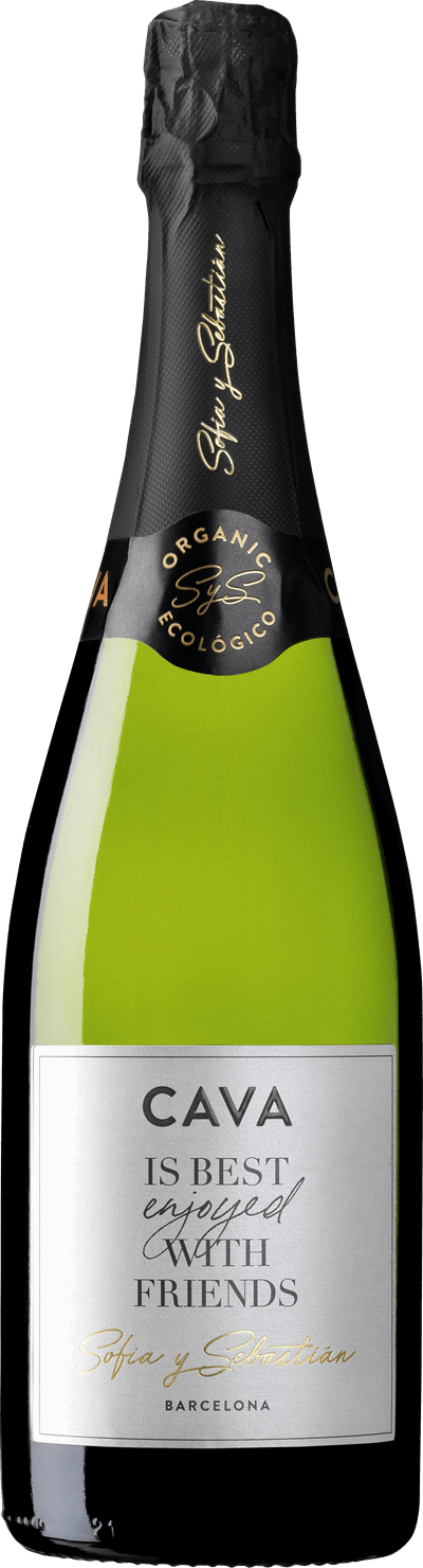 Sofia y Sebastian Cava is Best Enjoyed with Friends Organic (750ml ...