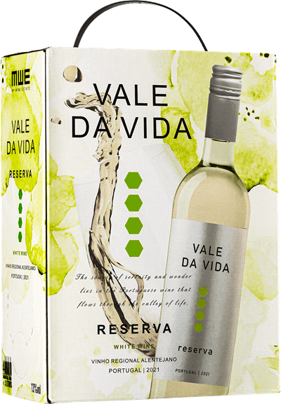 Vale da Vida White Reserva 2021 (3000ml) - Vitt, Vin - Vinbörsen